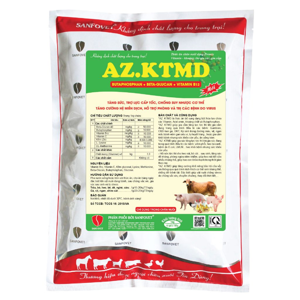 THUỐC THÚ Y AZ.KTMD - THUỐC THÚ Y TRANG TRẠI - TECHNOLOGY USA