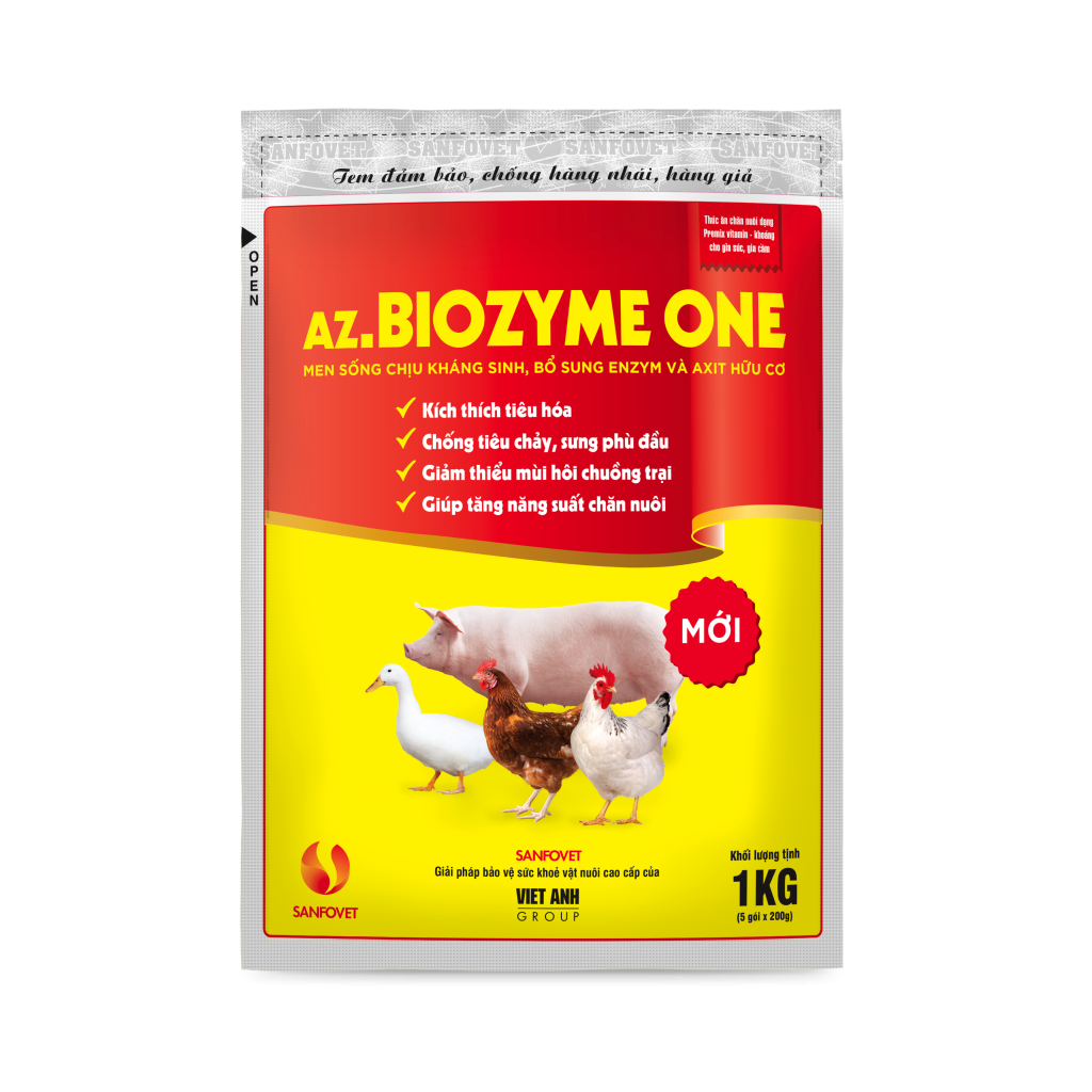 THUỐC THÚ Y AZ.BIOZYME ONE - THUỐC THÚ Y TRANG TRẠI - TECHNOLOGY USA