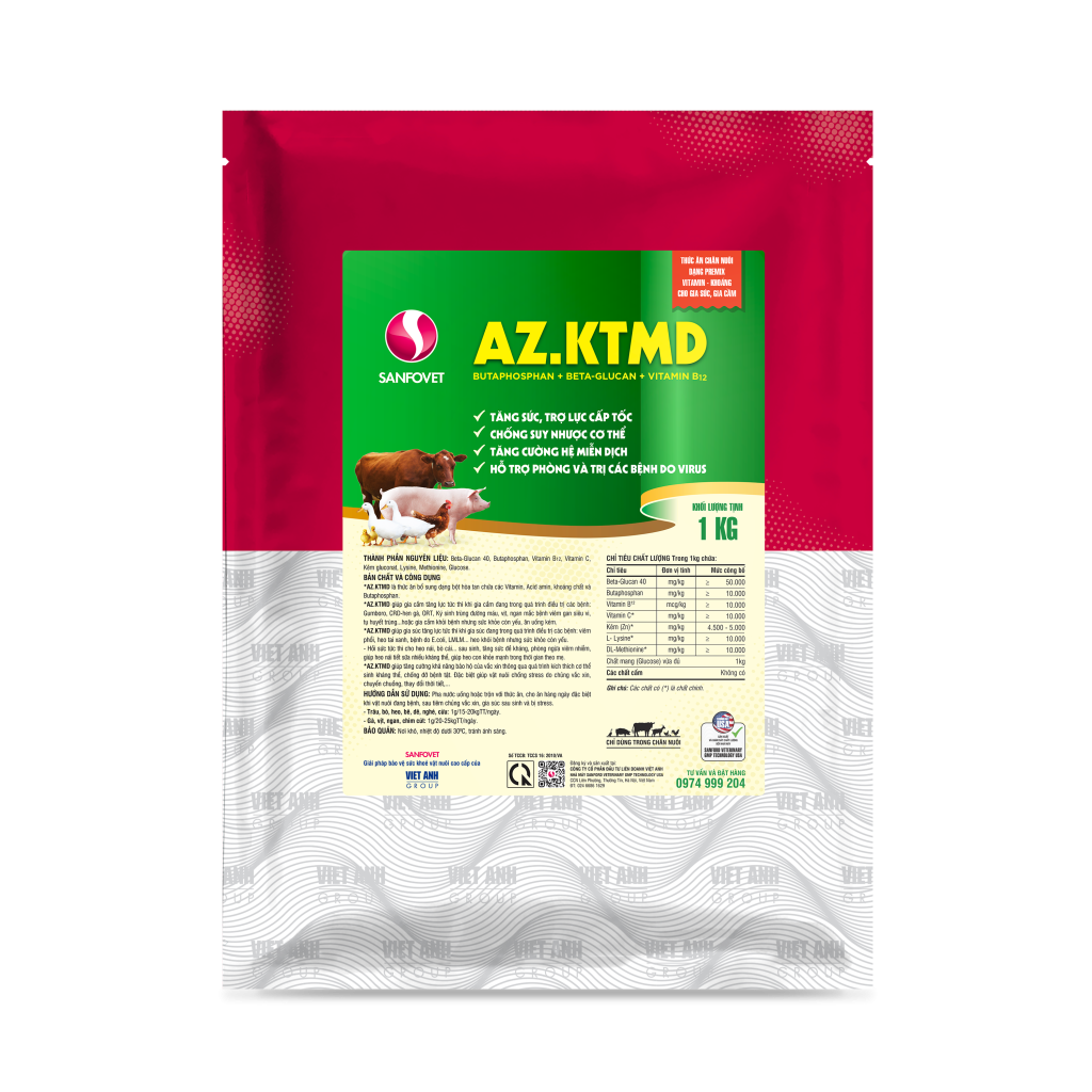 THUỐC THÚ Y AZ.KTMD - THUỐC THÚ Y TRANG TRẠI - TECHNOLOGY USA