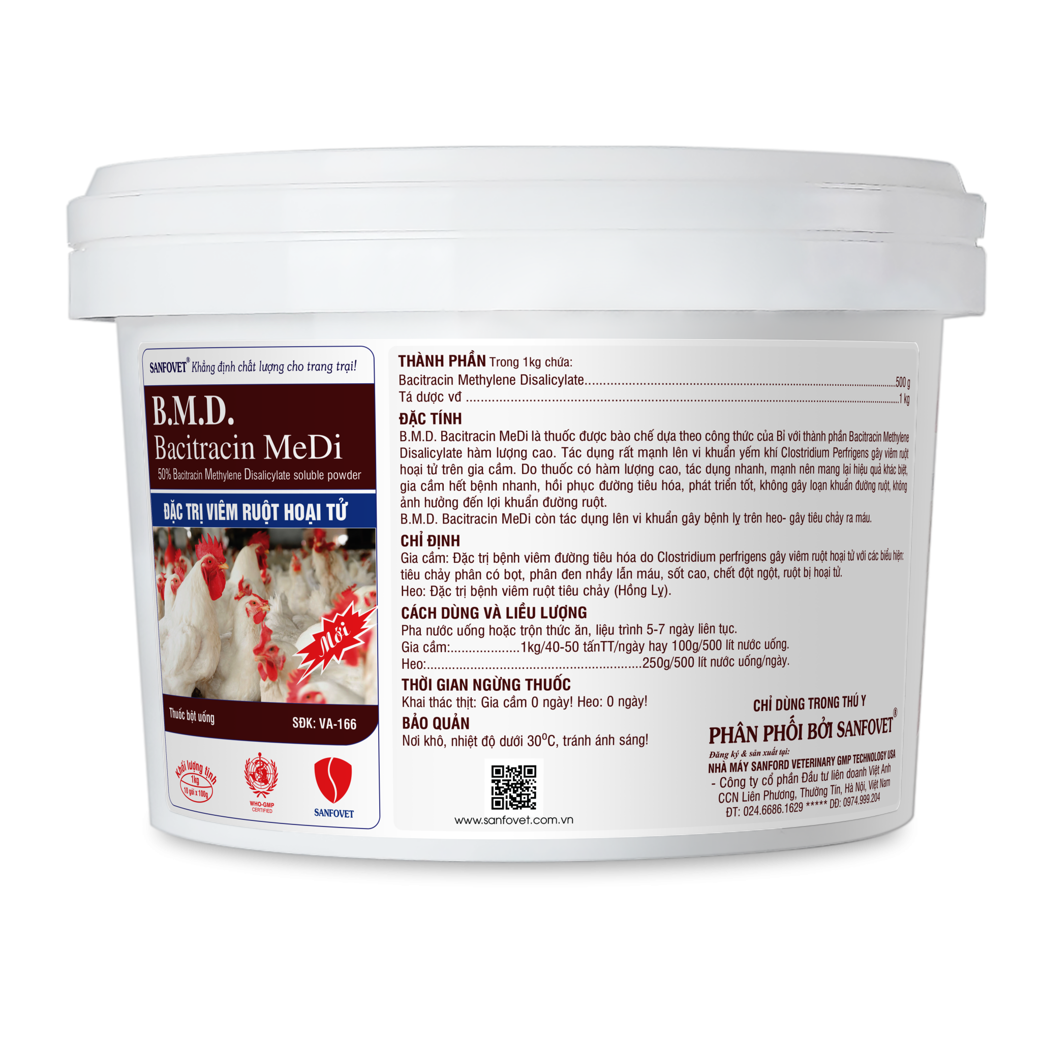 THUỐC THÚ Y B.M.D. Bacitracin MeDi - THUỐC THÚ Y TRANG TRẠI ...