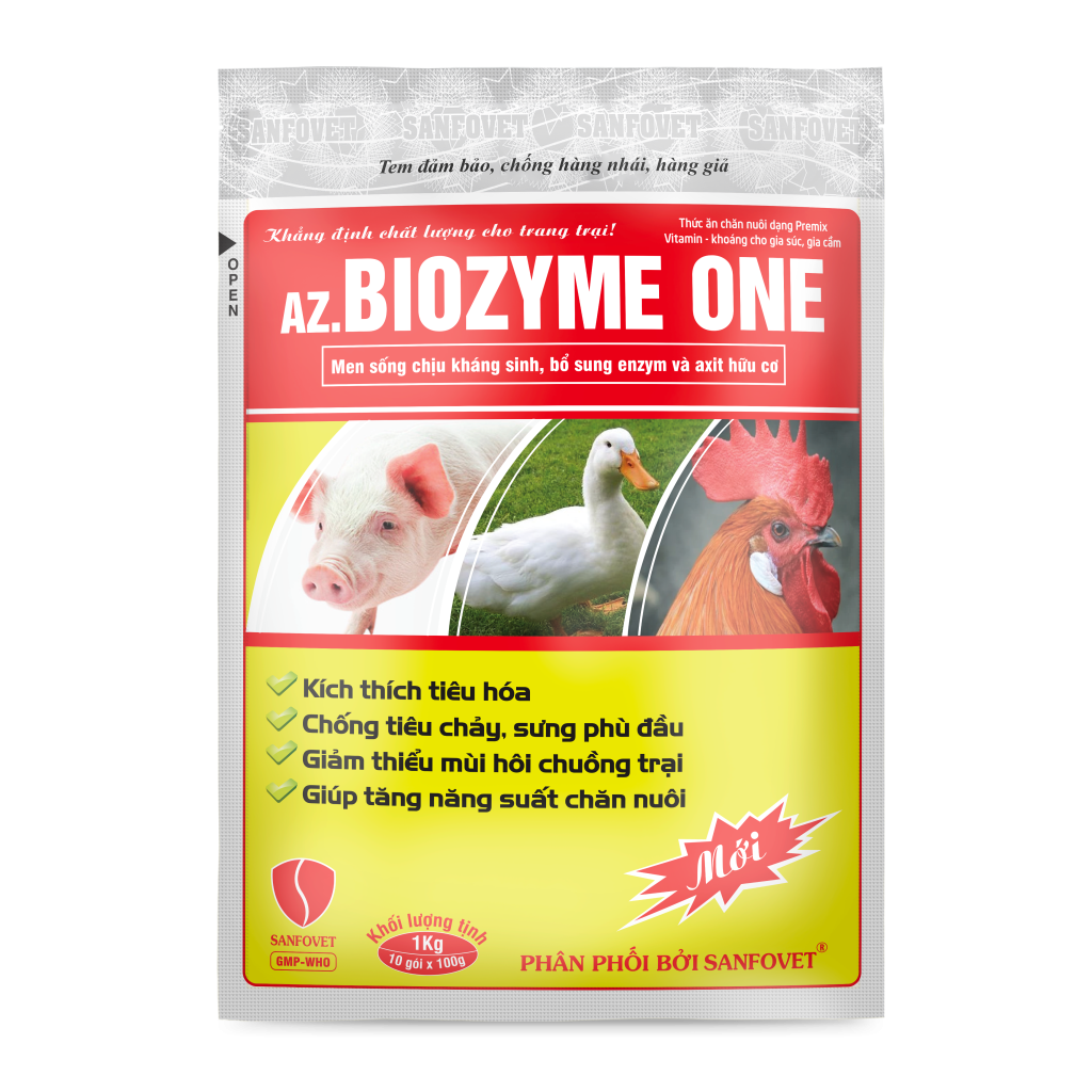 THUỐC THÚ Y AZ.BIOZYME ONE - THUỐC THÚ Y TRANG TRẠI - TECHNOLOGY USA