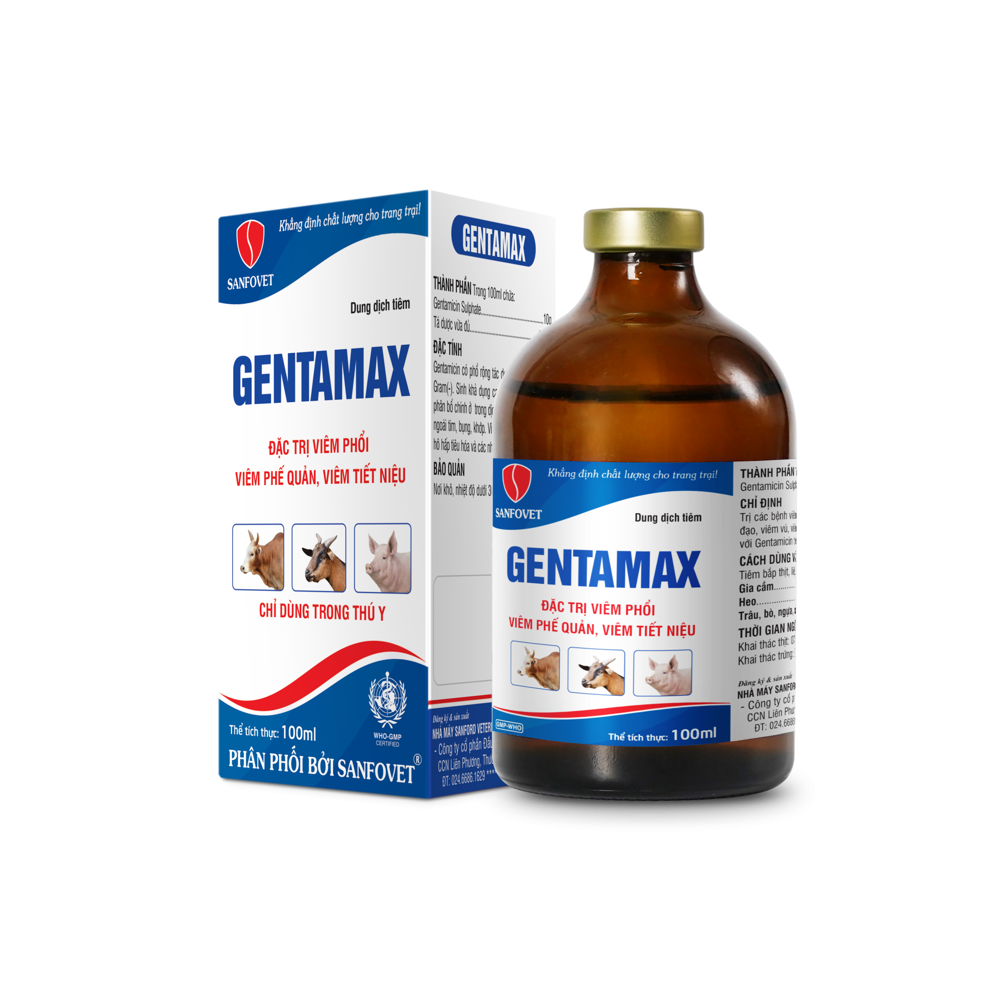 THUỐC THÚ Y GENTAMAX - THUỐC THÚ Y TRANG TRẠI - TECHNOLOGY USA