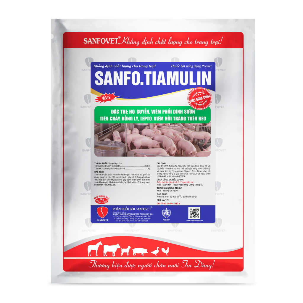 THUỐC THÚ Y SANFO.TIAMULIN (PREMIX) - THUỐC THÚ Y TRANG TRẠI ...
