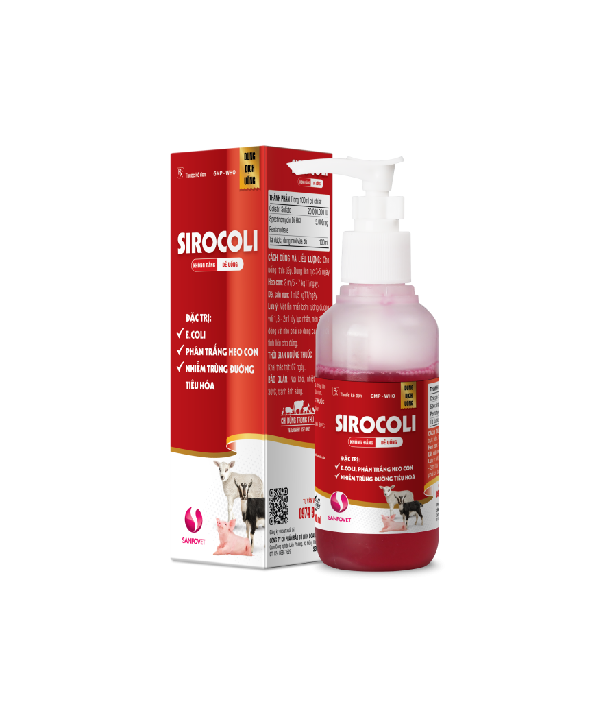 SIROCOLI - THUỐC THÚ Y TRANG TRẠI - TECHNOLOGY USA
