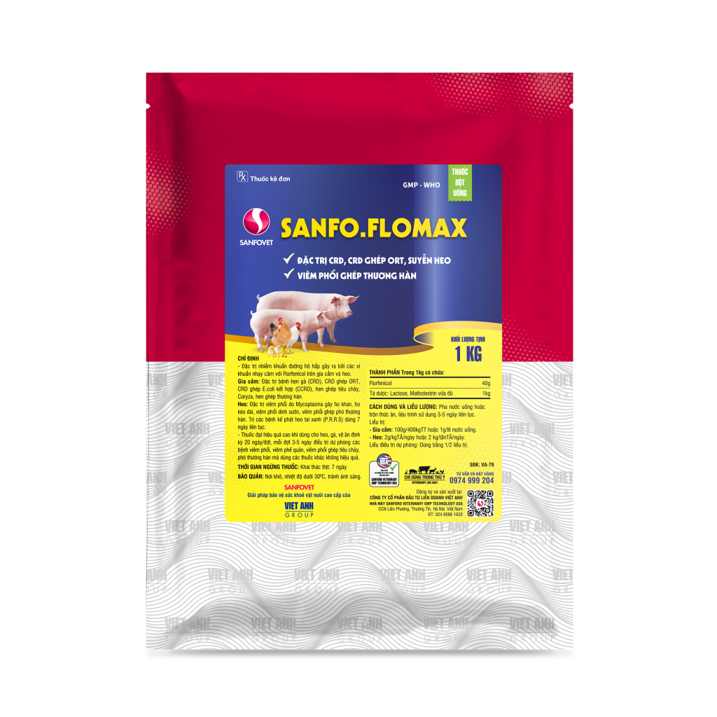 THUỐC THÚ Y SANFO.FLOMAX - THUỐC THÚ Y TRANG TRẠI - TECHNOLOGY USA