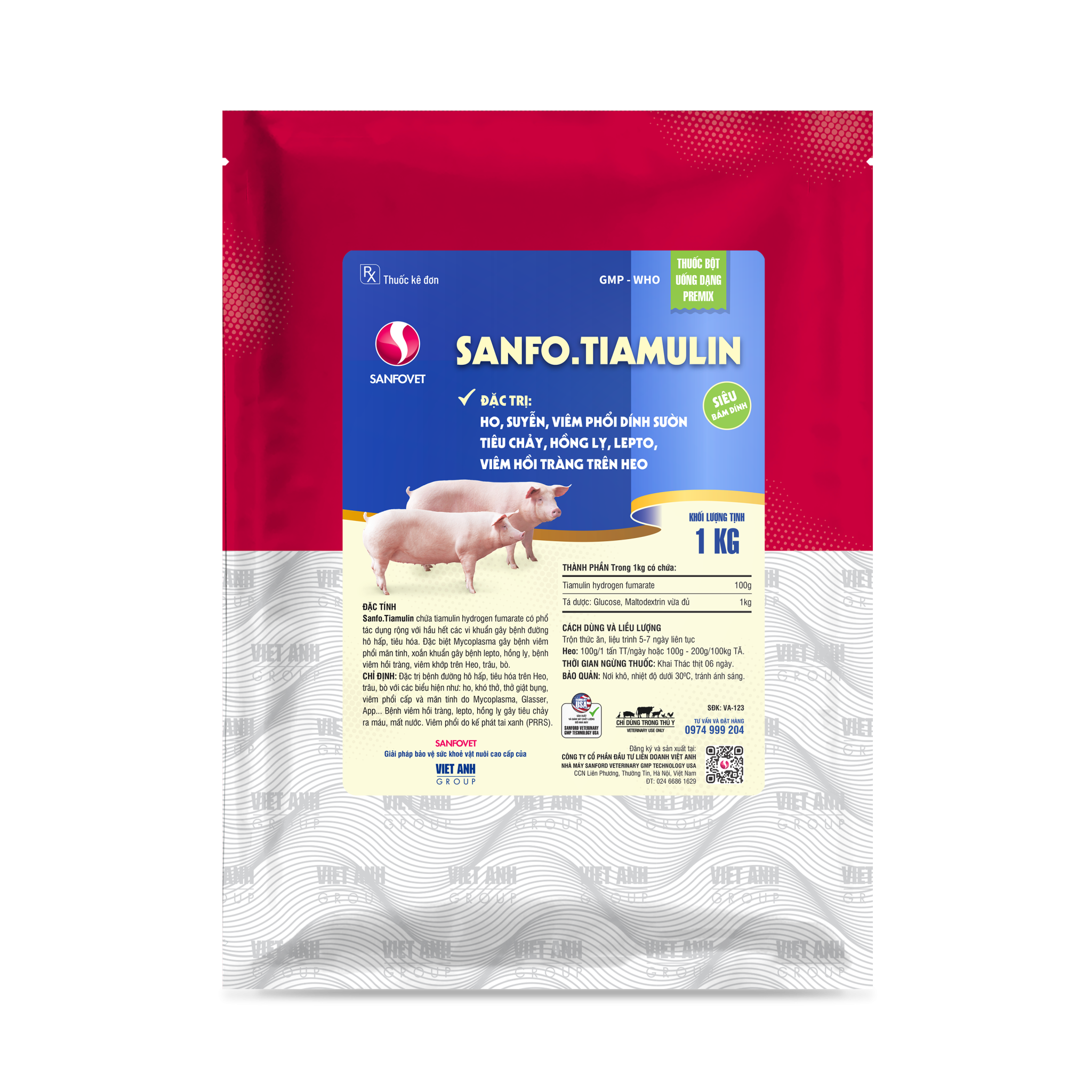 THUỐC THÚ Y SANFO.TIAMULIN (PREMIX) - THUỐC THÚ Y TRANG TRẠI ...